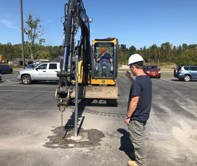 Heavy Equipment students gaining practical experience through parking ...